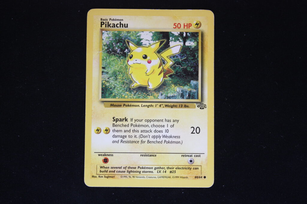 Pikachu 60/64 - Jungle - Rollovuokraus
